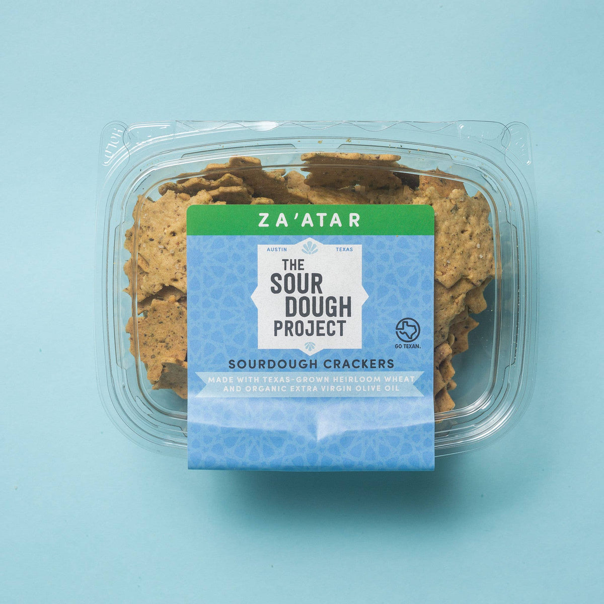 Za'atar Sourdough Cracker – The Peach Basket